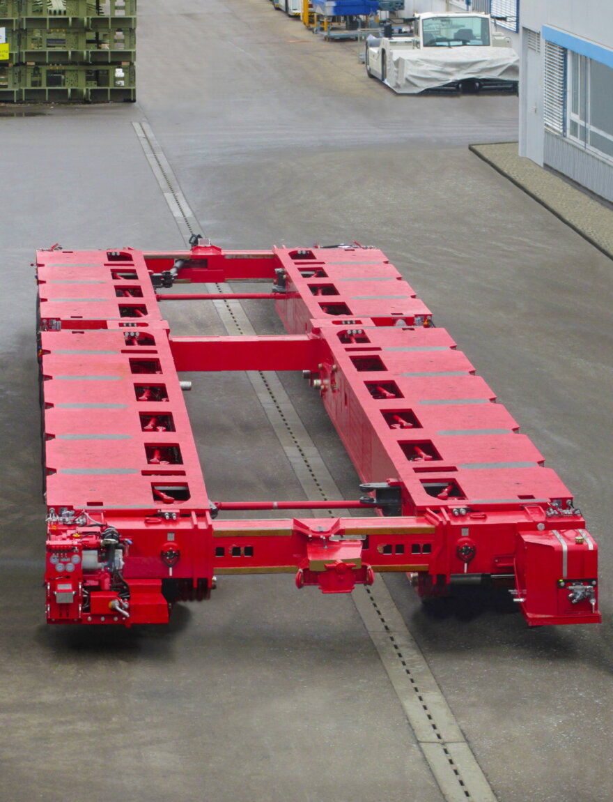 Goldhofer THP/SL Hydraulic Widening Modules for ALE Australia