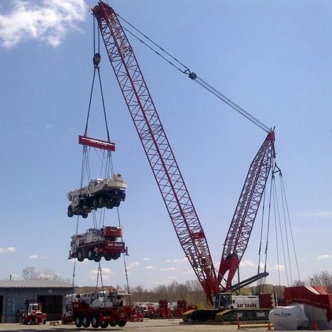 Bay Crane Adds a 600 Tonne Liebherr LR1600/2 Crawler Crane to its Fleet ...
