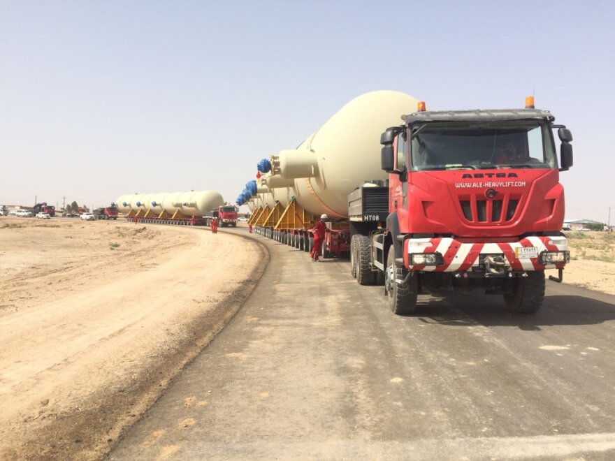ALE Transport Largest Ever Reactor Cargo Across Iraq