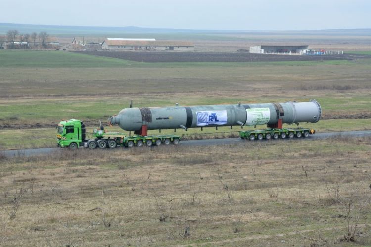 Oversize Reactor Travels Across the Black Sea with RTL - HeavyTorque