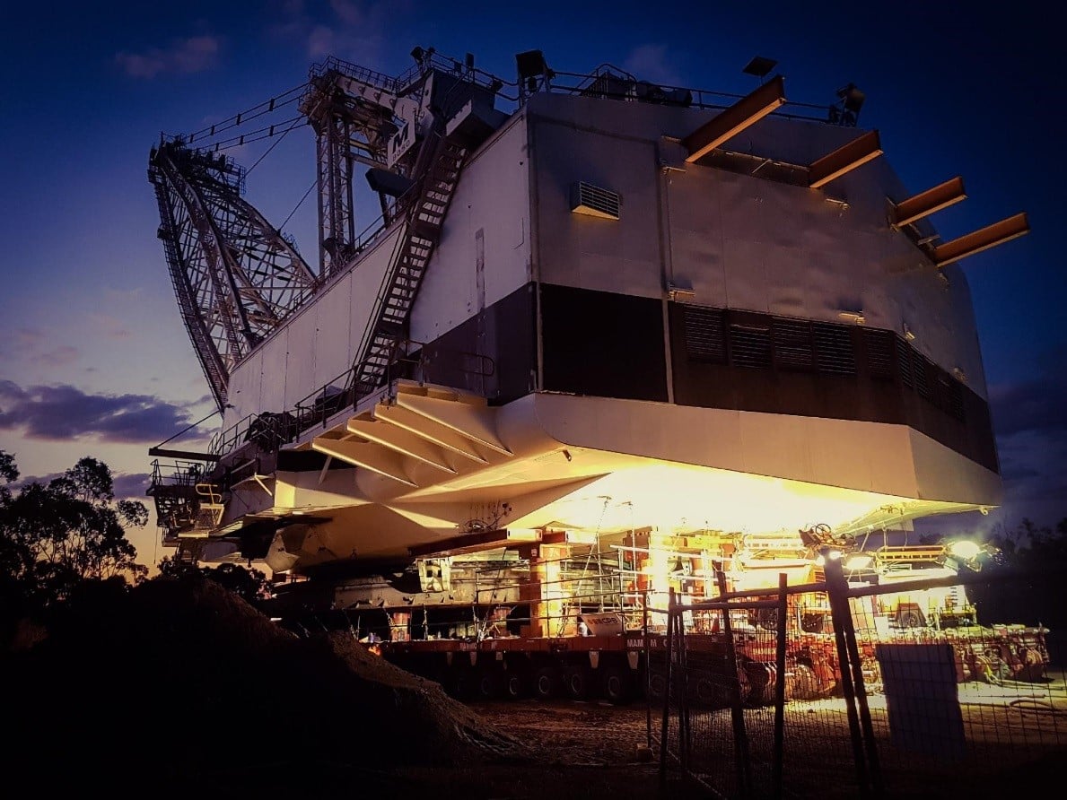 Mammoet Complete First Australian Dragline Project - HeavyTorque