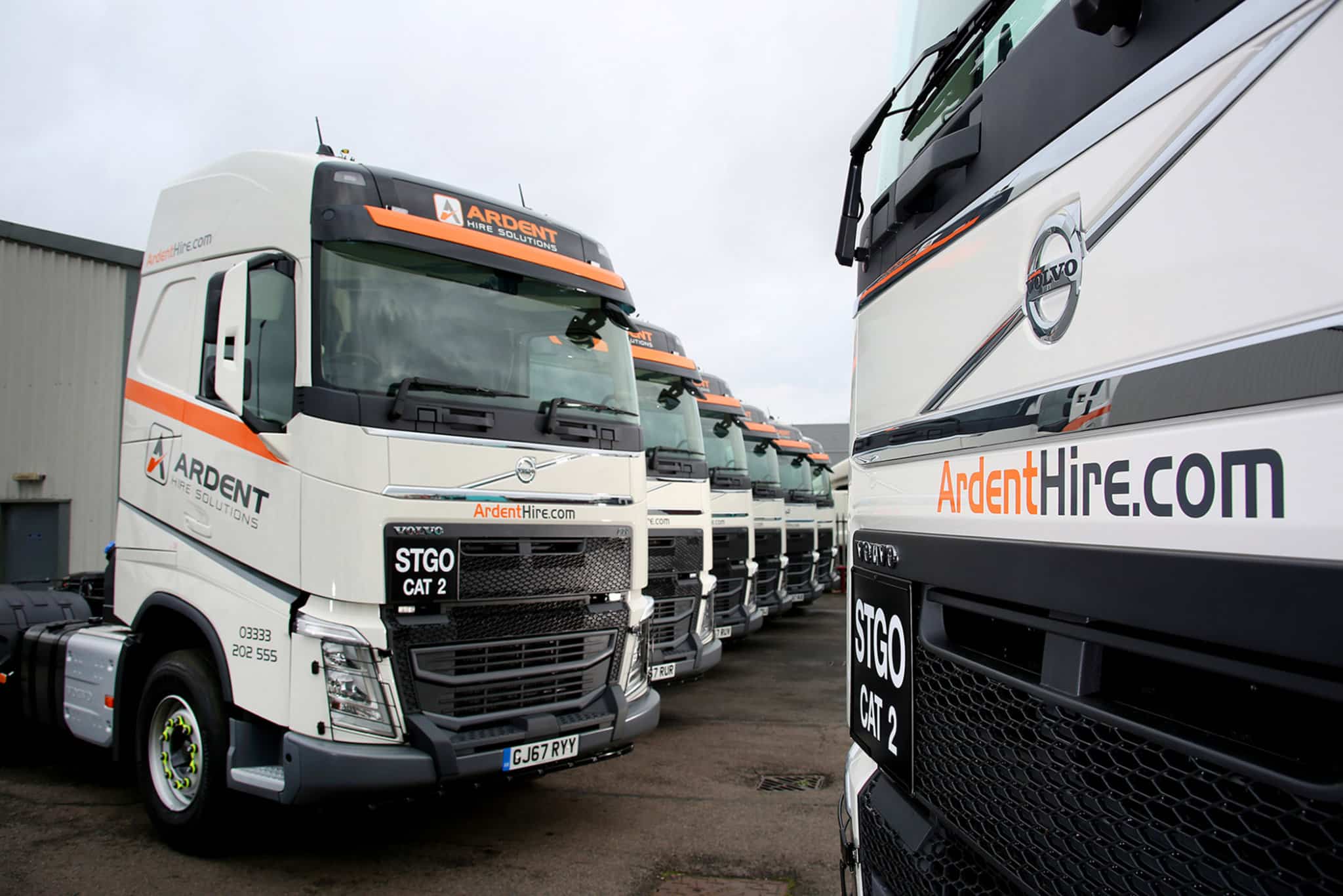 Ardent Hire Solutions 32 New Volvos Strengthen UK Coverage - HeavyTorque