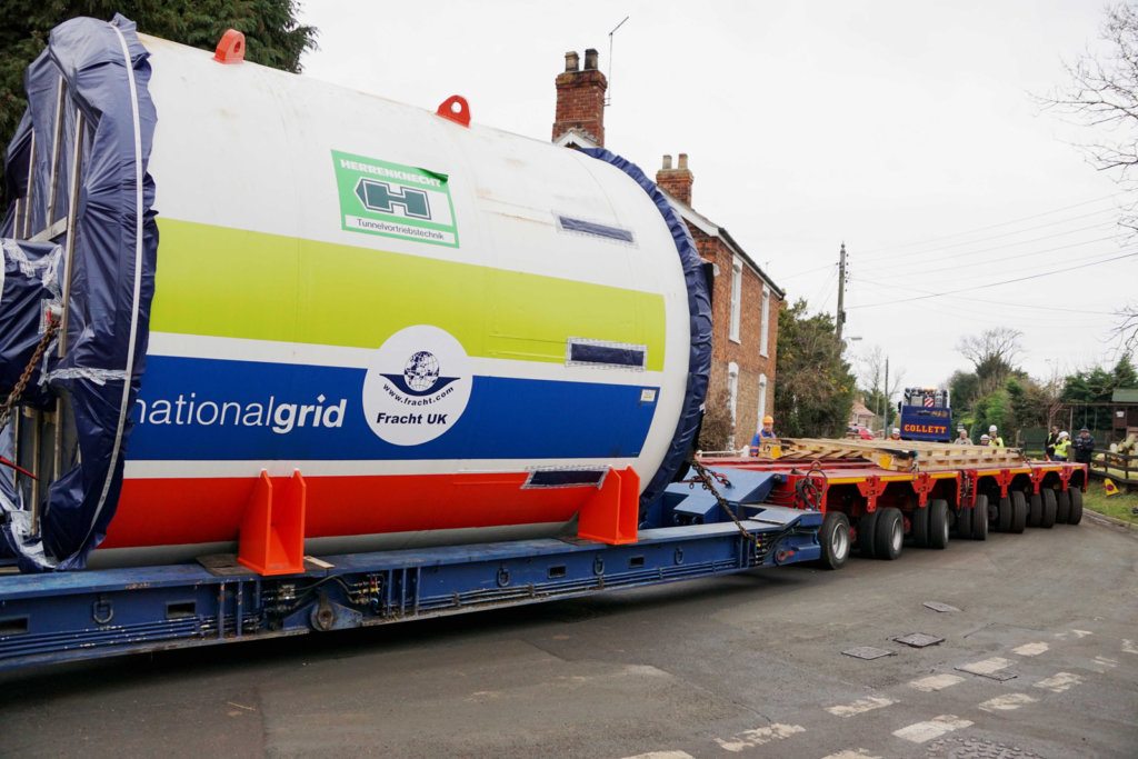 Transporting TBM Mary - HeavyTorque