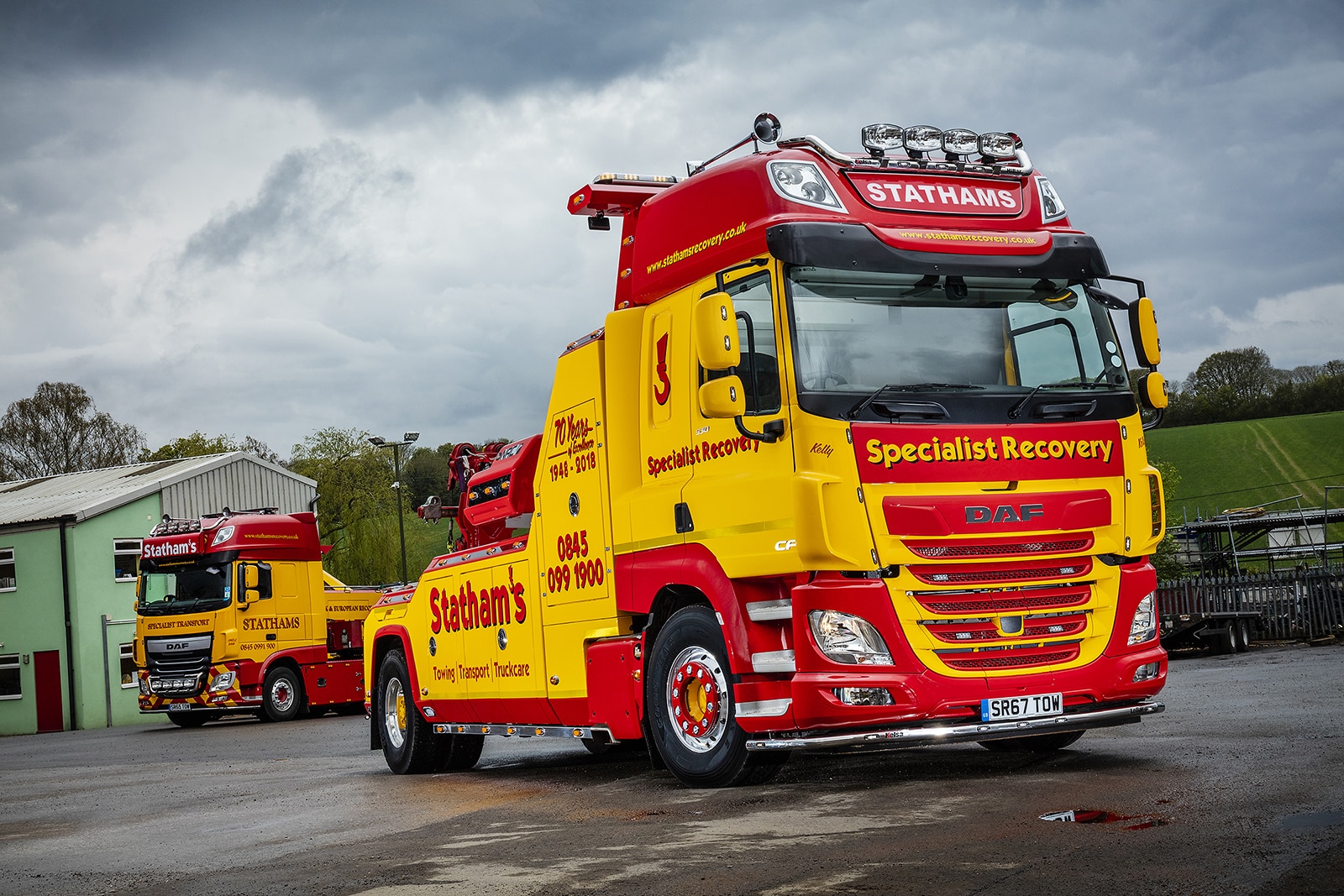 Stathams Takes Ownership of New DAF CF 530 4×2 Recovery Vehicle ...