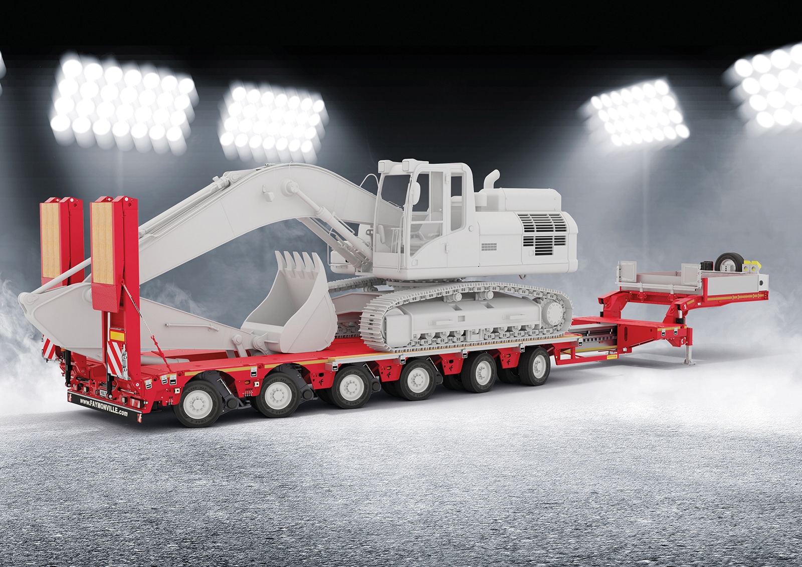 Discover the 6-axle MultiMAX PA-X low loader - HeavyTorque